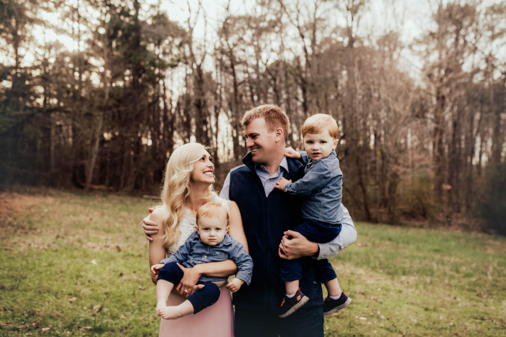The A. Family - 2020 Woodstock, GA Family Portrait Session - Courtney ...